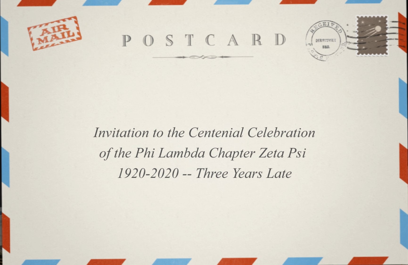 Convention 2023 - Zeta Psi Fraternity